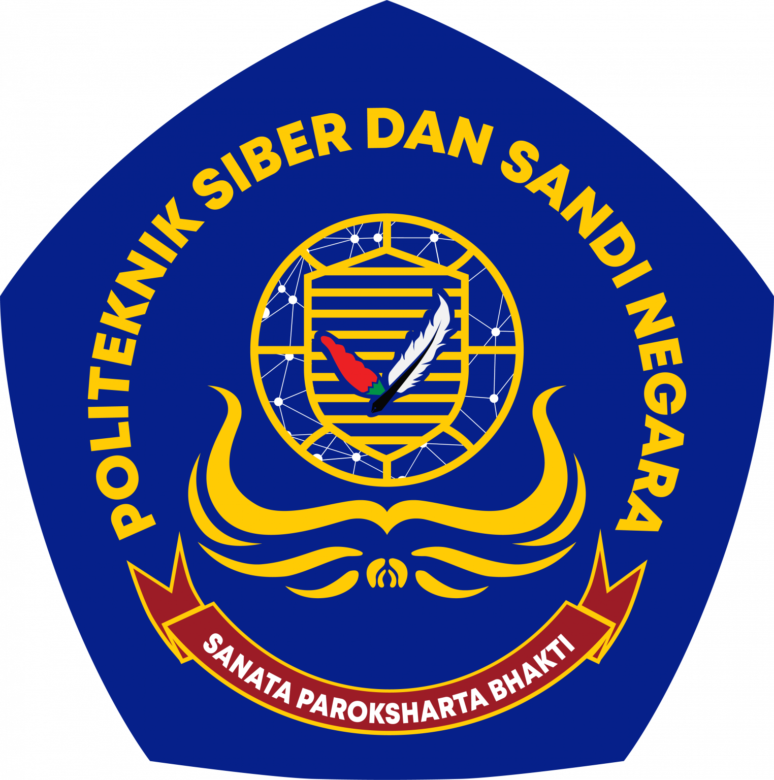 Lambang dan Bendera - Politeknik Siber dan Sandi Negara