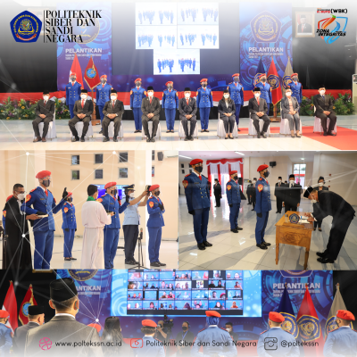 Pelantikan Taruna Baru Poltek SSN Angkatan 20. - Politeknik Siber dan ...